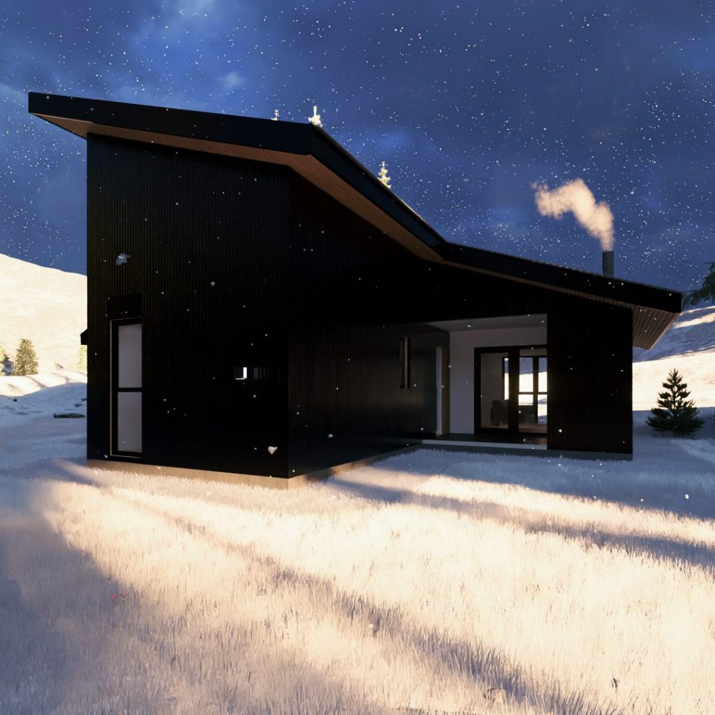 Kit Evohus 4 Cordillera Piso Elevado | 95 m2 - Shop PROPANEL